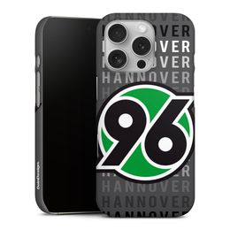 DeinDesign iPhone 16 Pro Handy Premium Case Smartphone Handyh&uuml;lle Schutzh&uuml;lle matt H96 Hannover 96 Official Licensed Product Premium Case