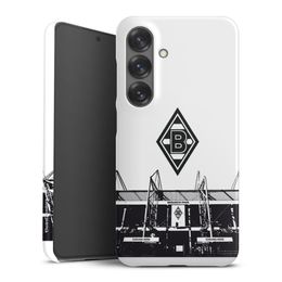 DeinDesign Galaxy S25 Handy Premium Case Smartphone Handyh&uuml;lle Schutzh&uuml;lle gl&auml;nzend Stadium Die Fohlen Borussia M&ouml;nchengladbach Premium Case