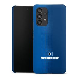 DeinDesign Galaxy A53 5G Handy Premium Case Smartphone Handyh&uuml;lle Schutzh&uuml;lle matt Hsv Logo Official Licensed Product Premium Case