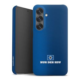 DeinDesign Galaxy S25 Handy Premium Case Smartphone Handyh&uuml;lle Schutzh&uuml;lle matt Hsv Logo Official Licensed Product Premium Case