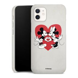 DeinDesign iPhone 12 mini Handy Premium Case Smartphone Handyh&uuml;lle Schutzh&uuml;lle matt Disney Heart Premium Case