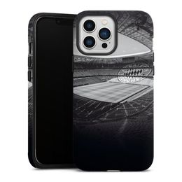 DeinDesign iPhone 13 Pro Max Handy Panzer Handyh&uuml;lle robuste Outdoor H&uuml;lle Schutzh&uuml;lle matt Stadium Fcb Fc Bayern M&uuml;nchen Tough Case