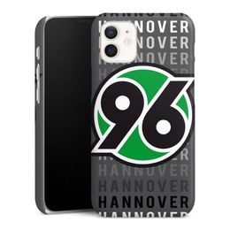 DeinDesign iPhone 12 mini Handy Premium Case Smartphone Handyh&uuml;lle Schutzh&uuml;lle gl&auml;nzend H96 Hannover 96 Official Licensed Product Premium Case
