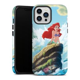 DeinDesign iPhone 13 Pro Max Handy Panzer Handyh&uuml;lle robuste Outdoor H&uuml;lle Schutzh&uuml;lle matt Official Licensed Product Arielle Die Meerjungfrau Mermaid Tough Case