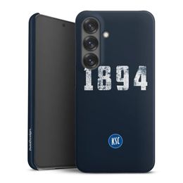 DeinDesign Galaxy S25 Handy Premium Case Smartphone Handyh&uuml;lle Schutzh&uuml;lle matt Karlsruher Sc Ksc Bundesliga Premium Case