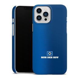 DeinDesign iPhone 13 Pro Max Handy Premium Case Smartphone Handyh&uuml;lle Schutzh&uuml;lle matt Hsv Logo Official Licensed Product Premium Case