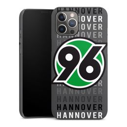 DeinDesign iPhone 12 Pro Max Handy Premium Case Smartphone Handyh&uuml;lle Schutzh&uuml;lle matt Official Licensed Product H96 Hannover 96 Premium Case