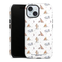 DeinDesign iPhone 15 Handy Panzer Handyh&uuml;lle robuste Outdoor H&uuml;lle Schutzh&uuml;lle matt Disney Winnie The Pooh Official Licensed Product Tough Case