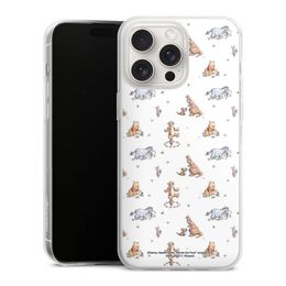 DeinDesign iPhone 15 Pro Max Handy Silikon H&uuml;lle Case transparent Handyh&uuml;lle Disney Winnie The Pooh Official Licensed Product Silikon Case