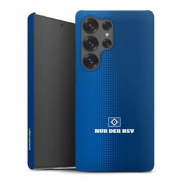 DeinDesign Galaxy S25 Ultra Handy Premium Case Smartphone Handyh&uuml;lle Schutzh&uuml;lle matt Hsv Logo Official Licensed Product Premium Case