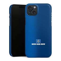 DeinDesign iPhone 15 Plus Handy Premium Case Smartphone Handyh&uuml;lle Schutzh&uuml;lle gl&auml;nzend Hsv Logo Official Licensed Product Premium Case