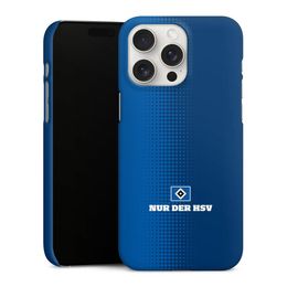 DeinDesign iPhone 15 Pro Max Handy Premium Case Smartphone Handyh&uuml;lle Schutzh&uuml;lle matt Hsv Logo Official Licensed Product Premium Case