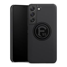 DeinDesign Galaxy S22 Handy Premium Case Smartphone Handyh&uuml;lle Schutzh&uuml;lle gl&auml;nzend F95 Fortuna D&uuml;sseldorf Logo Premium Case