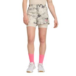 Adidas Own The Run Spray Dye 2-in-1 Shorts Damen
