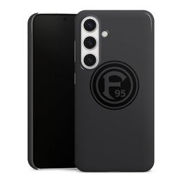 DeinDesign Galaxy S24 Handy Premium Case Smartphone Handyh&uuml;lle Schutzh&uuml;lle gl&auml;nzend F95 Fortuna D&uuml;sseldorf Logo Premium Case