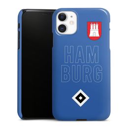 DeinDesign iPhone 11 Handy Premium Case Smartphone Handyh&uuml;lle Schutzh&uuml;lle gl&auml;nzend Hamburger Sv Hamburg Official Licensed Product Premium Case