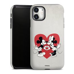 DeinDesign iPhone 11 Handy Panzer Handyh&uuml;lle robuste Outdoor H&uuml;lle Schutzh&uuml;lle matt Disney Heart Tough Case