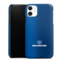 DeinDesign iPhone 11 Handy Premium Case Smartphone Handyh&uuml;lle Schutzh&uuml;lle gl&auml;nzend Hsv Logo Official Licensed Product Premium Case