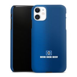 DeinDesign iPhone 11 Handy Premium Case Smartphone Handyh&uuml;lle Schutzh&uuml;lle matt Hsv Logo Official Licensed Product Premium Case