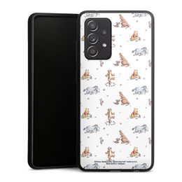DeinDesign Galaxy A52s 5G Handy Premium Silikon H&uuml;lle Handyh&uuml;lle schwarz Case Winnie The Pooh Disney Official Licensed Product Silikon Premium Case