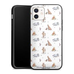 DeinDesign iPhone 12 Handy Premium Silikon H&uuml;lle Handyh&uuml;lle schwarz Case Disney Winnie The Pooh Official Licensed Product Silikon Premium Case