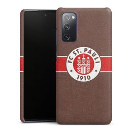 DeinDesign Galaxy S20 FE Handy Premium Case Smartphone Handyh&uuml;lle Schutzh&uuml;lle matt Fc St. Pauli Official Licensed Product Logo Premium Case
