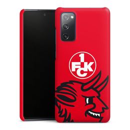 DeinDesign Galaxy S20 FE Handy Premium Case Smartphone Handyh&uuml;lle Schutzh&uuml;lle matt 1. Fck Devil 1. Fc Kaiserslautern Premium Case