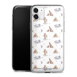 DeinDesign iPhone 11 Handy Slim Case Silikon Handyh&uuml;lle transparent H&uuml;lle extra d&uuml;nn Disney Winnie The Pooh Official Licensed Product Silikon Slim Case