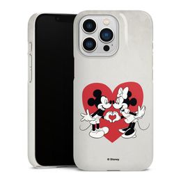DeinDesign iPhone 13 Pro Handy Premium Case Smartphone Handyh&uuml;lle Schutzh&uuml;lle gl&auml;nzend Disney Heart Premium Case