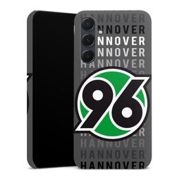 DeinDesign Galaxy A55 5G Handy Premium Case Smartphone Handyh&uuml;lle Schutzh&uuml;lle matt H96 Hannover 96 Official Licensed Product Premium Case
