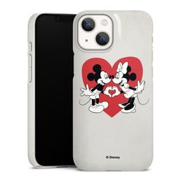 DeinDesign iPhone 13 Mini Handy Premium Case Smartphone Handyh&uuml;lle Schutzh&uuml;lle gl&auml;nzend Disney Heart Premium Case