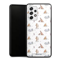 DeinDesign Galaxy A53 5G Handy Silikon H&uuml;lle Case schwarz Handyh&uuml;lle Winnie The Pooh Official Licensed Product Disney