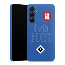 DeinDesign Galaxy A55 5G Handy Premium Case Smartphone Handyh&uuml;lle Schutzh&uuml;lle matt Official Licensed Product Hamburg Hamburger Sv Premium Case