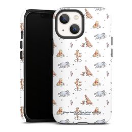 DeinDesign iPhone 13 Mini Handy Panzer Handyh&uuml;lle robuste Outdoor H&uuml;lle Schutzh&uuml;lle gl&auml;nzend Disney Winnie The Pooh Official Licensed Product Tough Case