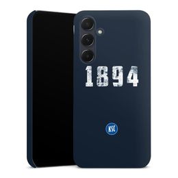 DeinDesign Galaxy A55 5G Handy Premium Case Smartphone Handyh&uuml;lle Schutzh&uuml;lle matt Karlsruher Sc Ksc Bundesliga Premium Case