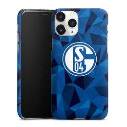 DeinDesign iPhone 11 Pro Handy Premium Case Smartphone Handyh&uuml;lle Schutzh&uuml;lle matt Fc Schalke 04 Muster Camouflage Premium Case