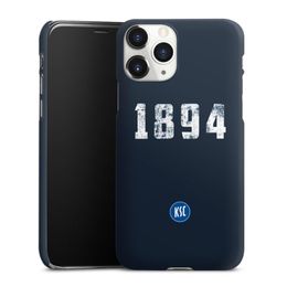 DeinDesign iPhone 11 Pro Handy Premium Case Smartphone Handyh&uuml;lle Schutzh&uuml;lle matt Ksc Karlsruher Sc Bundesliga Premium Case
