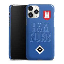 DeinDesign iPhone 11 Pro Handy Premium Case Smartphone Handyh&uuml;lle Schutzh&uuml;lle gl&auml;nzend Hamburger Sv Hamburg Official Licensed Product Premium Case