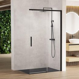 rivea Dia Schiebet&uuml;r 2-teilig f&uuml;r Eckeinstieg oder Seitenwand B: 90 H: 200 cm, Anschlag rechts, BR0636BM,