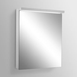 Schneider BORDO Spiegelschrank, 1 Tür, 188.051.02.50, ALU1 50/1/TW/L