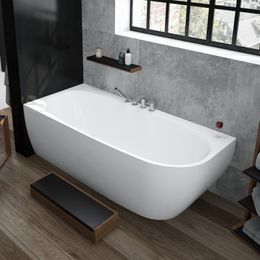 Hoesch iSENSI Eck-Badewanne, mit Sch&uuml;rze, 3864.010,