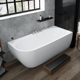 Hoesch iSENSI Eck-Badewanne, mit Sch&uuml;rze, 3885.010,