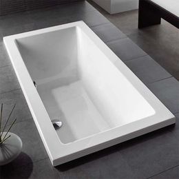 Hoesch SCELTA Rechteck-Badewanne, Einbau, 3671.010,