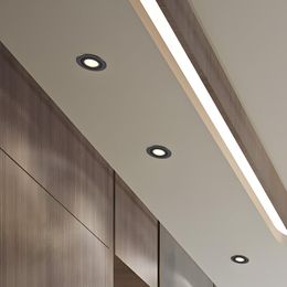 Onooro Kalula Einbaustrahler, LED, CCT neigbar, BEL03612BM5B, DLA 8CCT 36