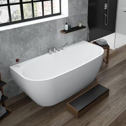 Hoesch iSENSI Vorwand-Badewanne, mit Sch&uuml;rze, 3890.010,