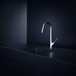 Axor Starck Küchenarmatur, ausziehbar, schwenkbar, 10821000,