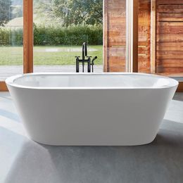 Bette Starlet Oval Silhouette freistehende Badewanne, oval, 2680-000CFXXK+B605-901,