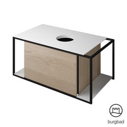 Burgbad Junit Waschtischunterschrank, 1 Auszug, SFRI090RF3150G0175#OHNEAUSSCHNITT,