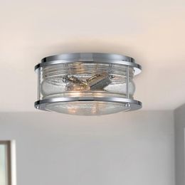 Elstead Lighting Ashland Bay Deckenleuchte, E27, QN-ASHLANDBAY-F-PC-BATH,