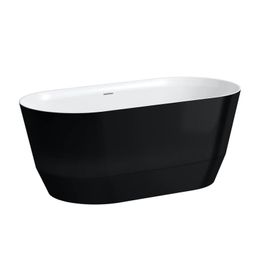 Laufen Pro freistehende Badewanne, oval, H2439520640001,